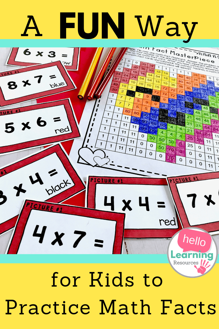 Math Fact Practice Activity - Hello Learning