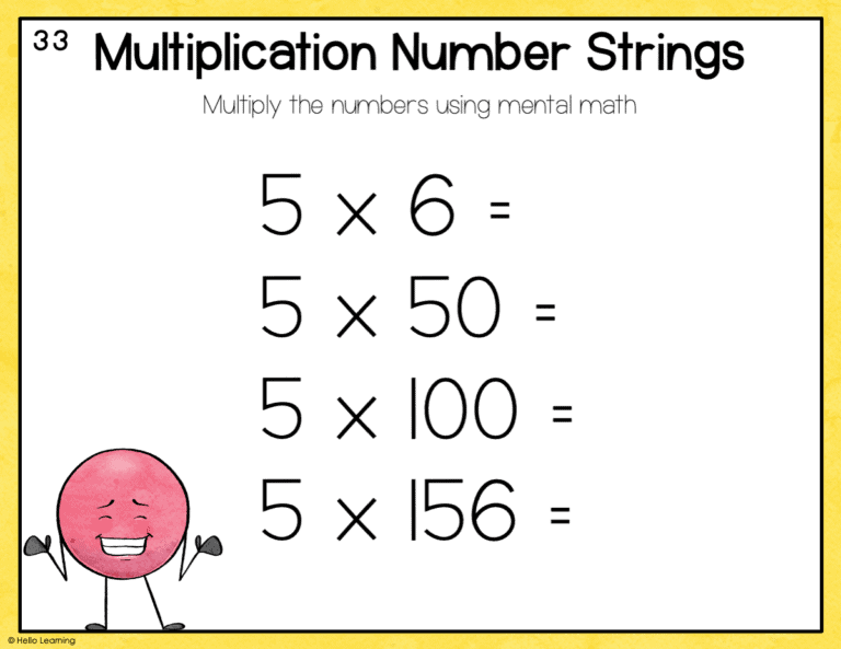 Number Talks and Number Strings - Hello Learning