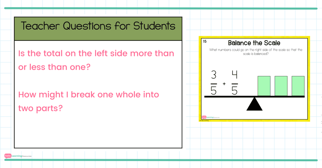 Planning Number Talk Activities - Hello Learning