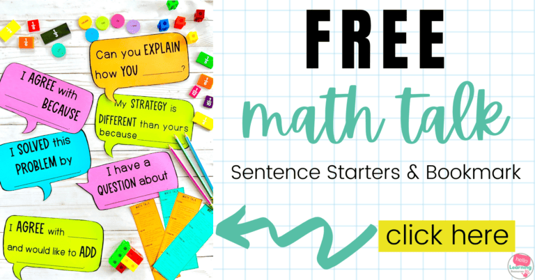 Math Talk: Ways to Encourage Discussion in Math Class - Hello Learning