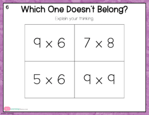 Number Talk Examples for Upper Elementary - Hello Learning