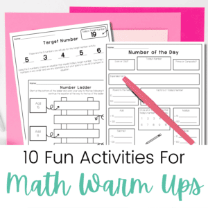 10 Fun Math Warm-Up Activities - Hello Learning