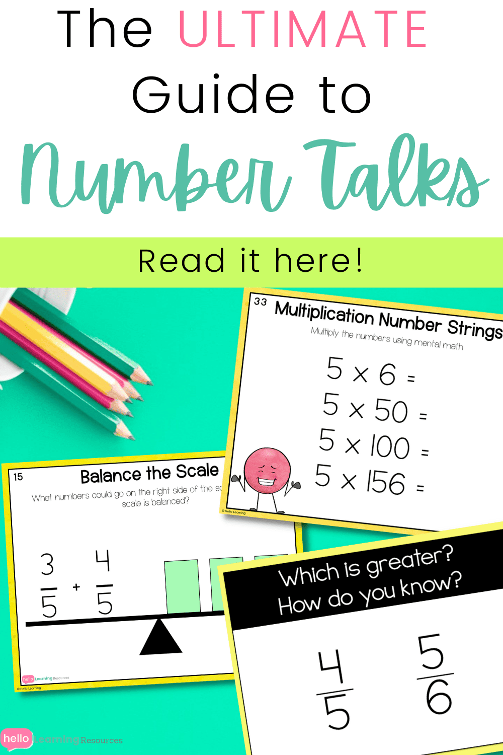 The Ultimate Guide to Number Talks - Hello Learning