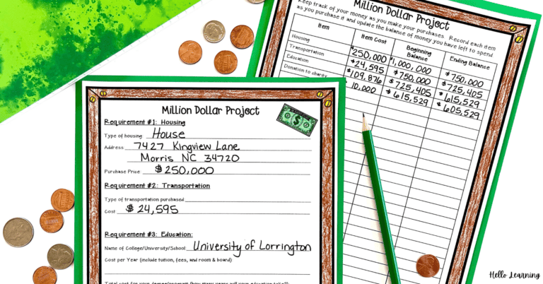 4 Creative Math Project Ideas for Upper Elementary - Hello Learning