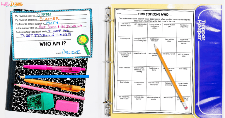 8 Fun Get to Know Your Students Activities - Hello Learning
