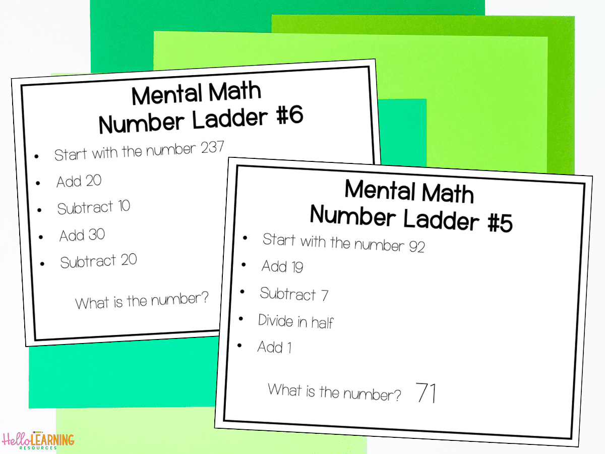 10 Fun Math Warm-Up Activities - Hello Learning