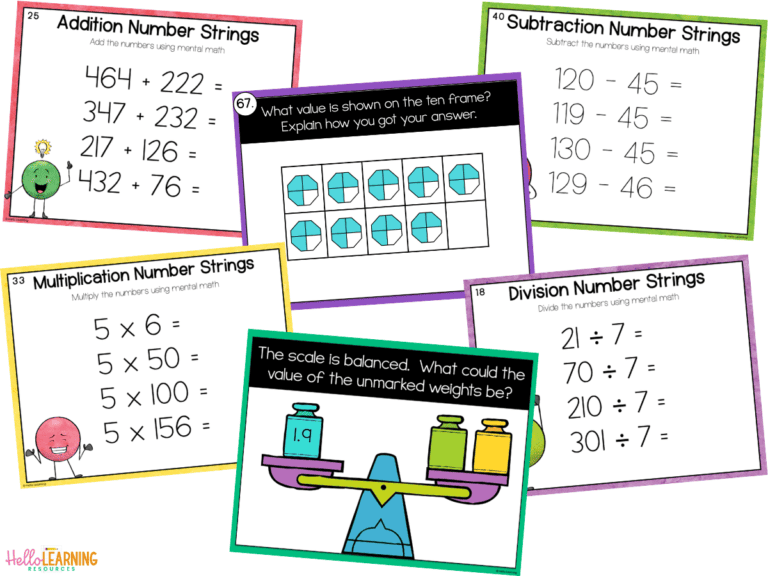 10 Fun Math Warm-Up Activities - Hello Learning