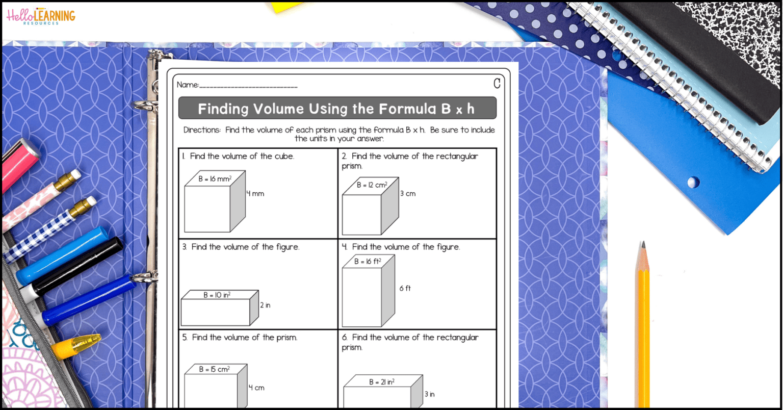 Teaching Volume of Rectangular Prisms in 5th Grade - Hello Learning