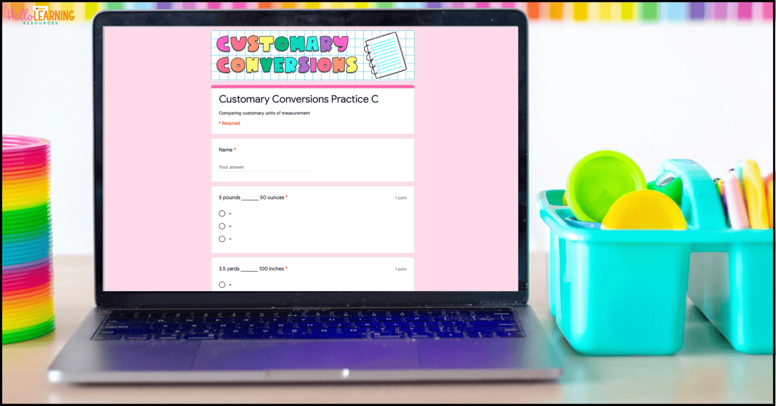 20 Hands on Activities to Practice Measurement Conversion - Hello Learning
