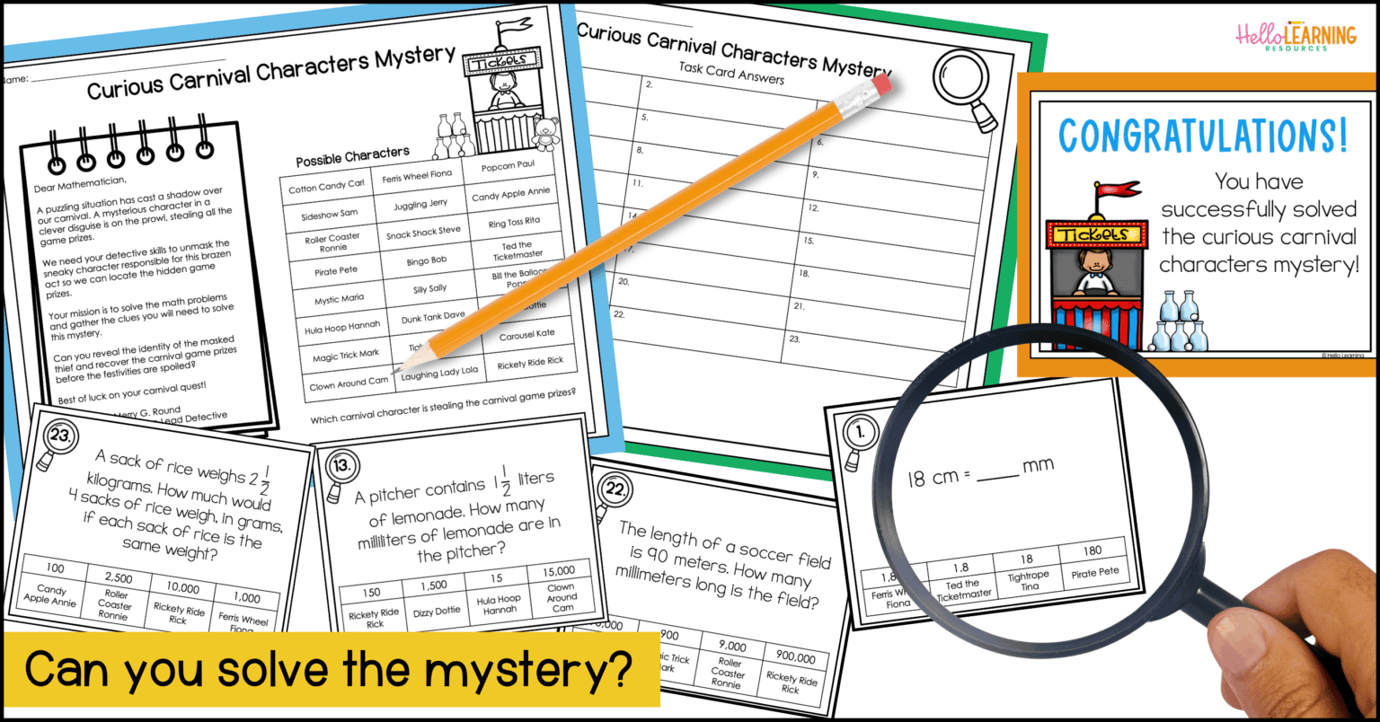 20 Hands on Activities to Practice Measurement Conversion - Hello Learning